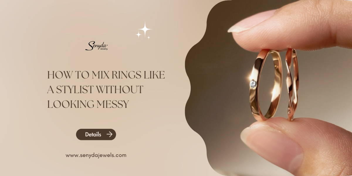 How to mix rings like a stylist without looking messy